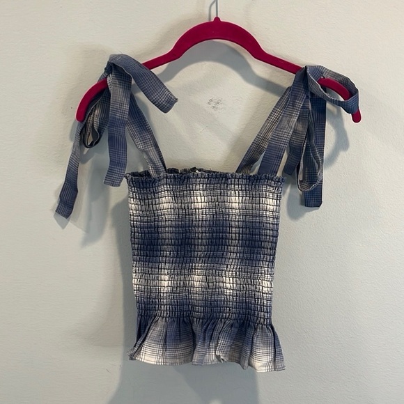 Reformation | Tops | Reformation Valley Plaid Top Xs | Poshmark